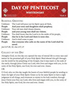 Lectionary Inserts for Sundays now available